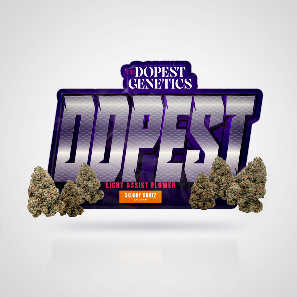 Premium Skunky Runtz Hybrid Flower | The Dopest