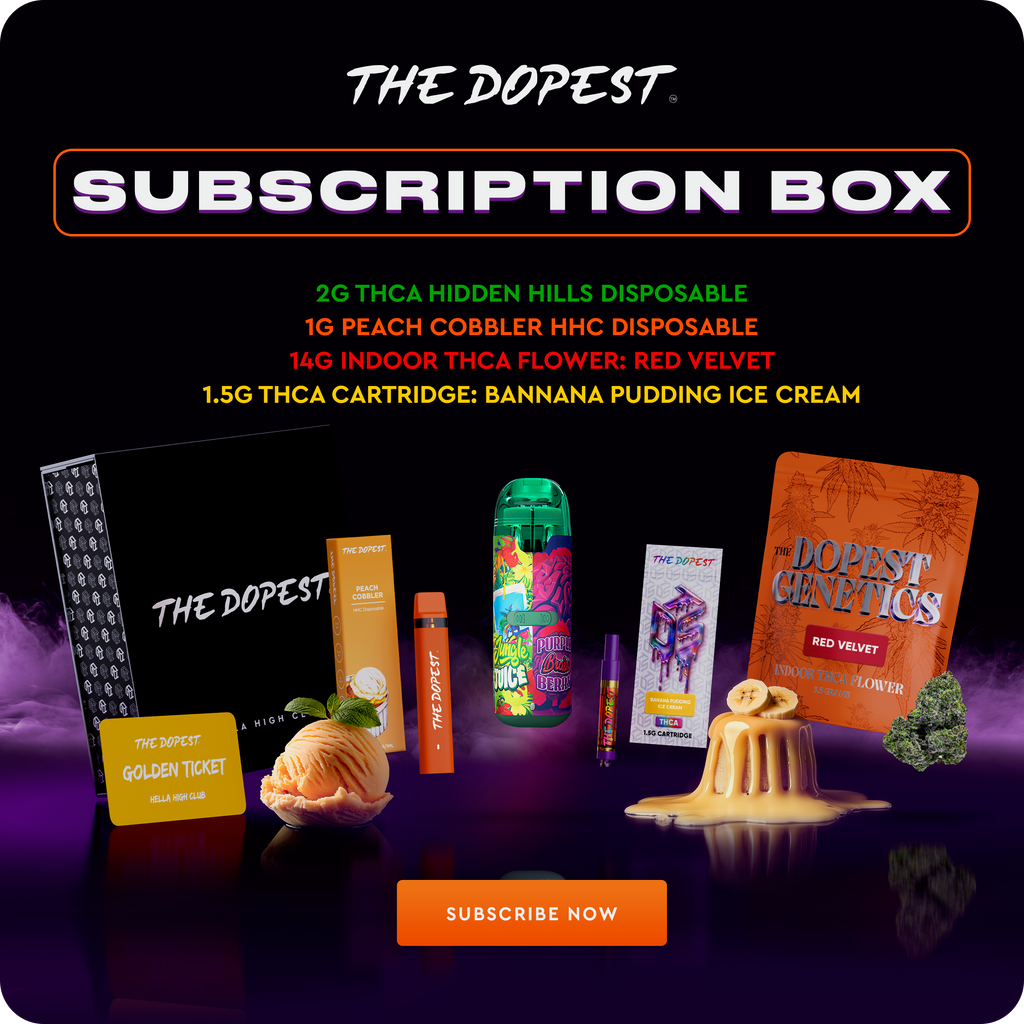 Hella High Club Flower Box Subscription | The Dopest