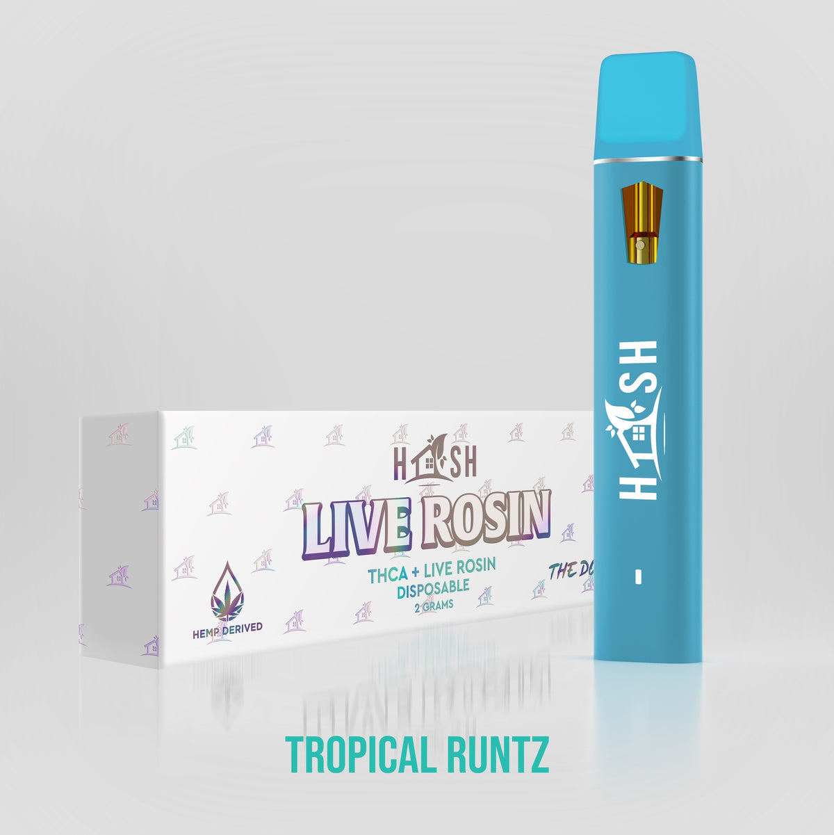 Hash House Live Rosin + THCA Disposable: TROPICAL RUNTZ | The Dopest