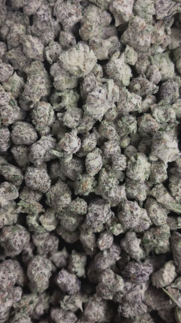 Snow Caps SMALLS: THCA covered Frosty Punch Flower | The Dopest