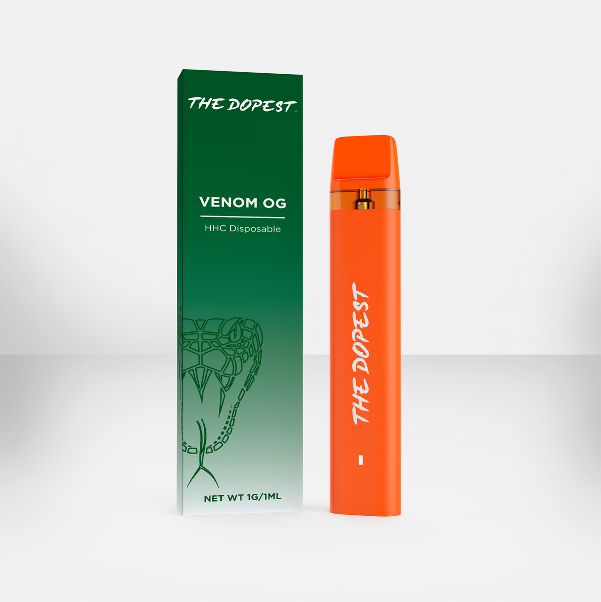 Venom OG - Indica HHC Vape Disposable | The Dopest